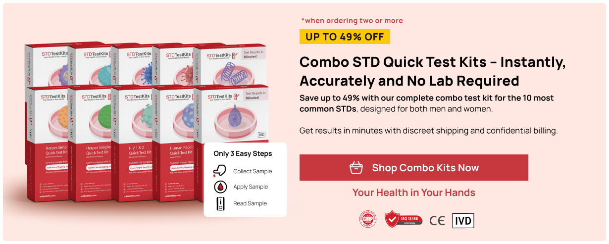 STD Home Test Kit Combo Packages – Test Different STDs At-Home ...