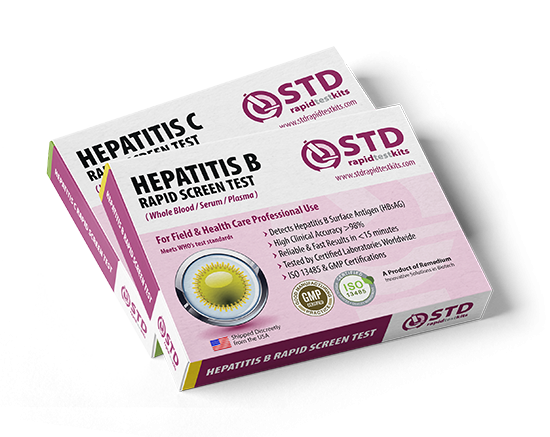 Hepatitis B & Hepatitis C Home Test Kit - Results in Minutes, Discreet ...