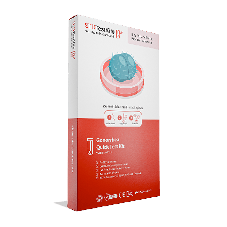 Gonorrhea (NG) At-Home STD Test Kit – Private Use