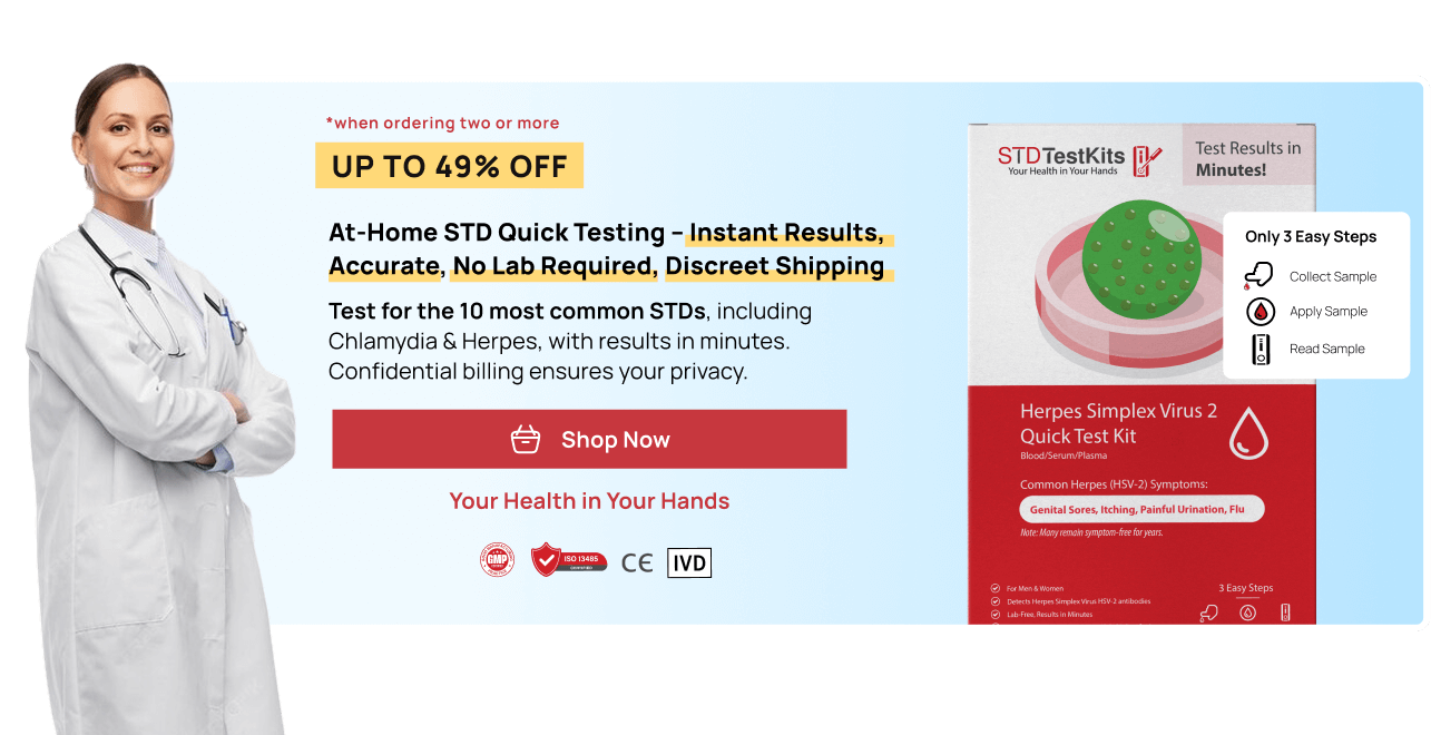 STD Home Test Kits – Instant Results with Our At-Home STD Self-Test ...